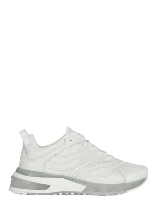 Givenchy 4g Embossed Calfskin Sneakers - White