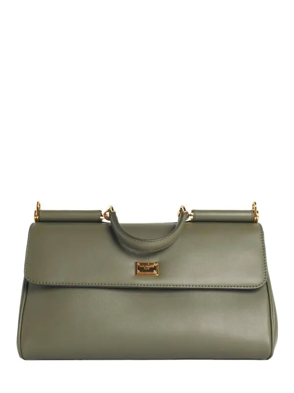 Dolce & Gabbana Sicily Foldover Top Tote Bag - Green