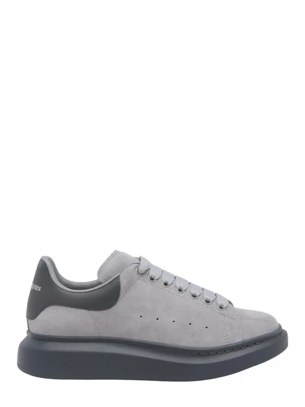 Alexander McQueen Oversized Lace-up Sneakers - Grey