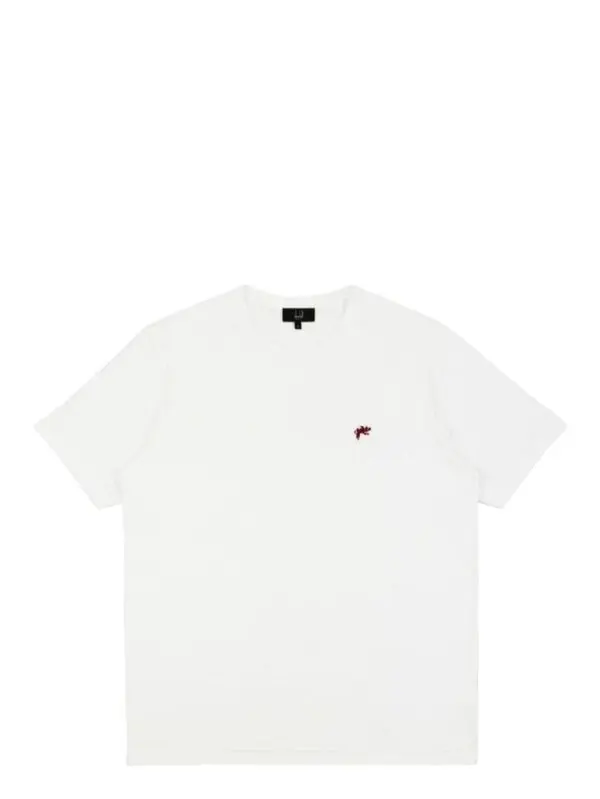 Dunhill Round Neck Embroidered T-shirt - No