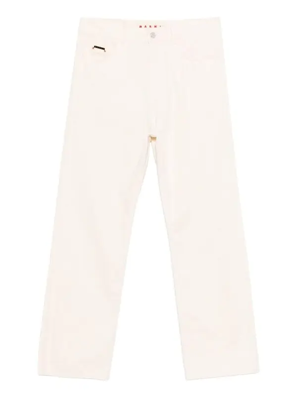 Marni Wide-leg Denim Jeans - White
