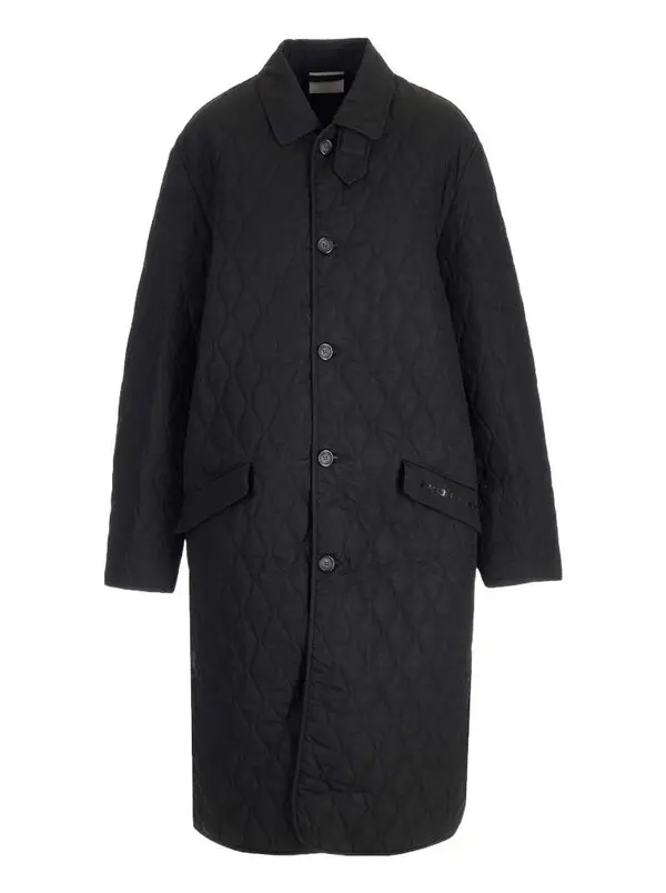 VTMNTS Quilted Hunter Coat - Black