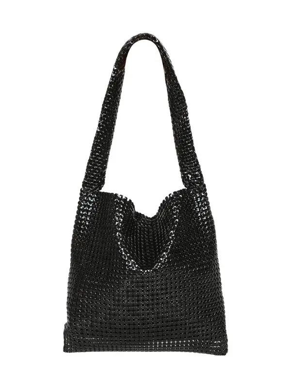 Rabanne Pixel Tote Bag - Black