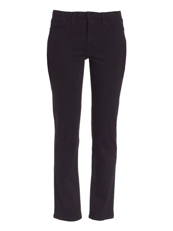 FRAME Le High Straight Leg Jeans - Black