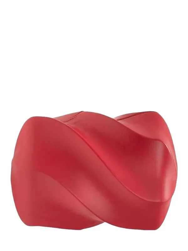 Bottega Veneta Whirl Clutch Bag - Red