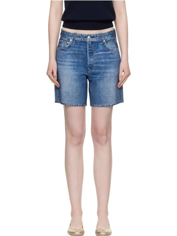 Rag & Bone Miramar Kaia Shorts - Nude