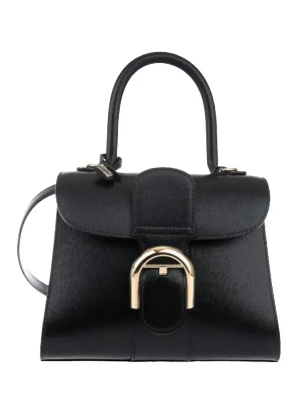 Delvaux Mini Brillant Shoulder Bag - Black