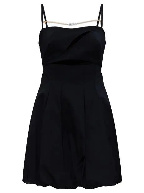 Versace Cutout Mini Dress - Black