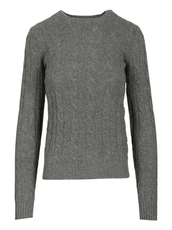 Polo Ralph Lauren Cable Knit Jumper - Grey