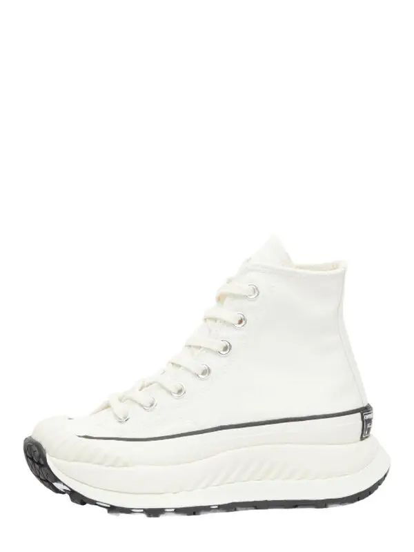 CONVERSE High-top Casual Sneakers With Posey Toe Tips - White