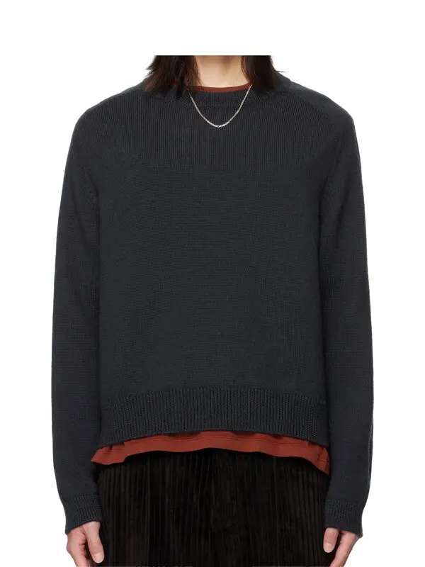 Our Legacy True Roundneck" Knitwear - Black