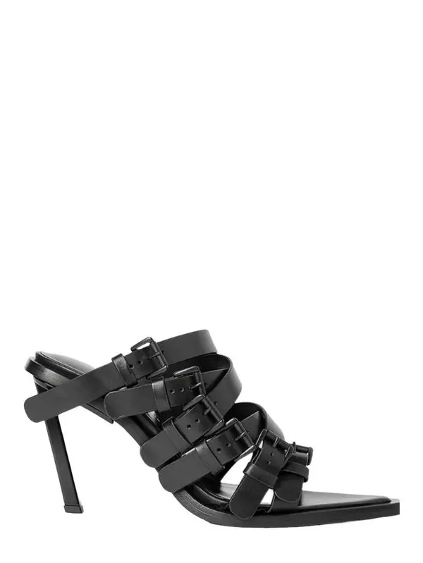 ANN DEMEULEMEESTER 90mm Nel Strappy Sandals - Black
