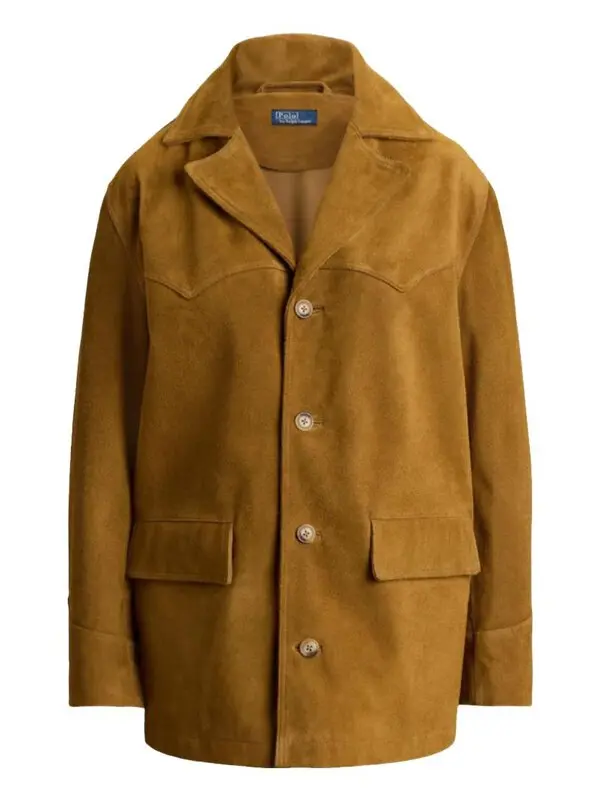Polo Ralph Lauren Western Button-up Jacket - Brown