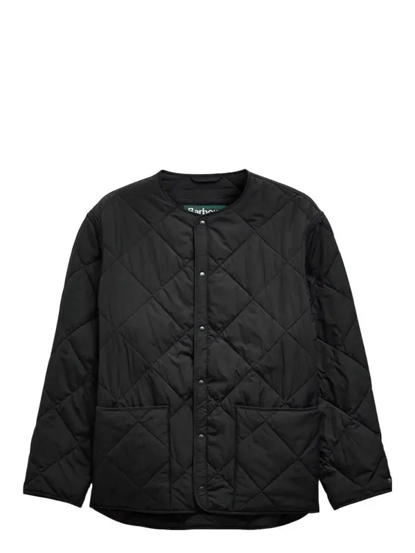 Barbour X Kaptain Sunshine Long-sleeved Quilted Jacket - Black