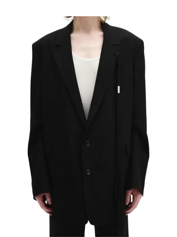 ANN DEMEULEMEESTER Anthoon High Comfort Tailored Blazer - Black