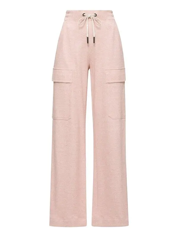 Moncler Drawstring Track Trousers - Pink