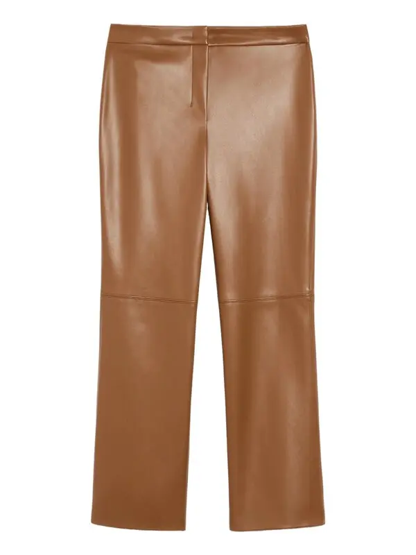 Max Mara High Waisted Sublime Flared Trousers - Camel