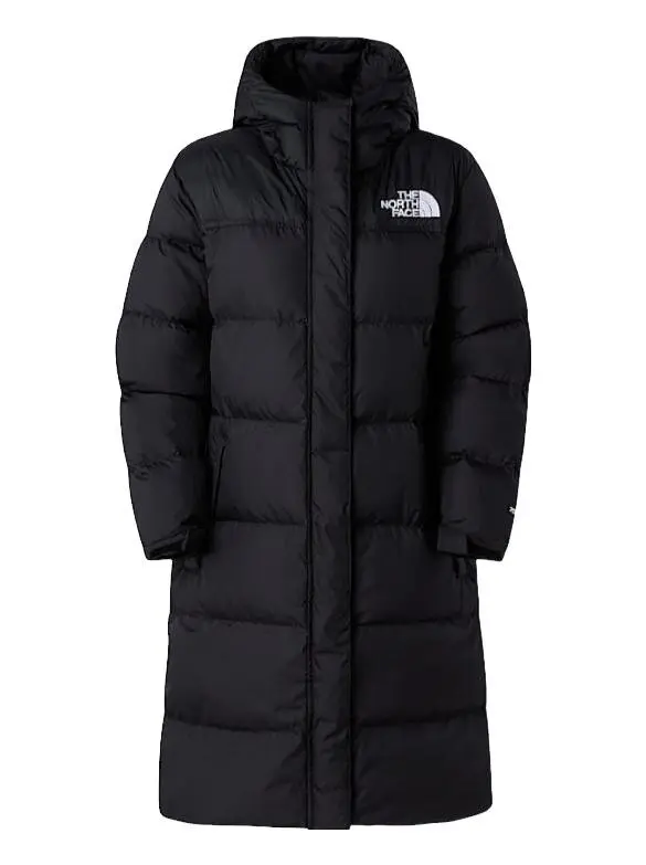 The North Face Nuptse Hooded Parka - Black