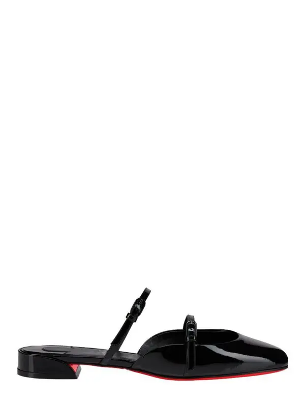 CHRISTIAN LOUBOUTIN Jane Nina Slip-on Mules - Black