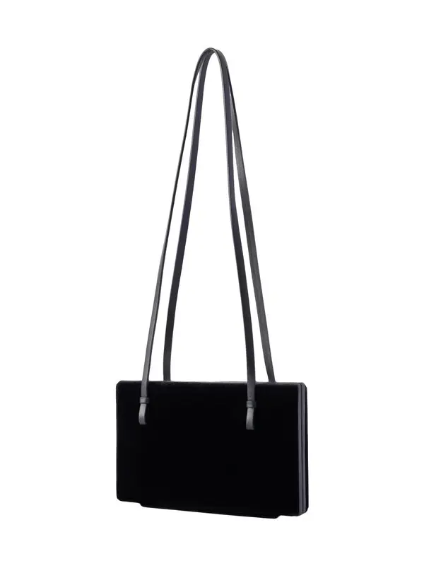 TOTEME Cocktail Shoulder Bag - Black