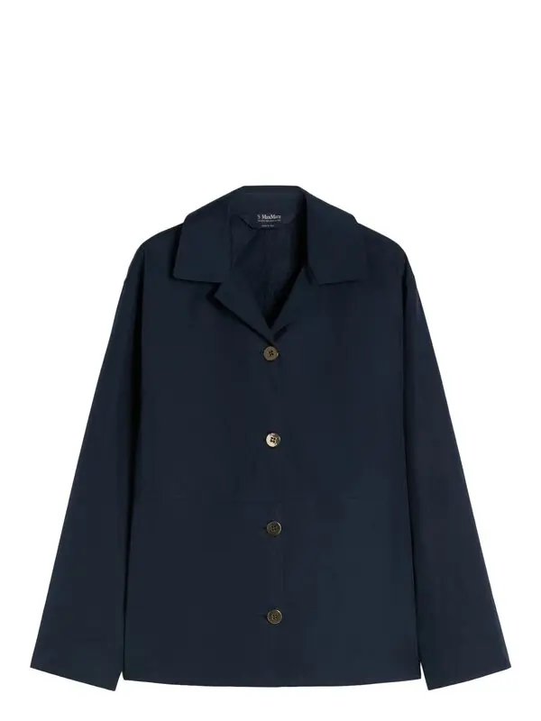 Max Mara Poplin Shirt - Midnight Blue