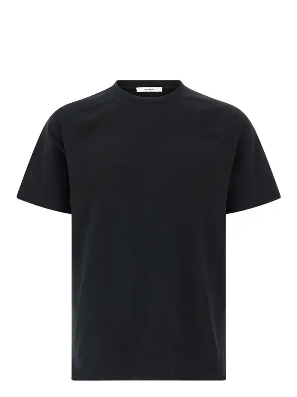 Givenchy Signature Embroidered Crewneck T-shirt - Black