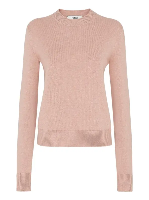 Fendi Cashmere Jumper - Deep Pink