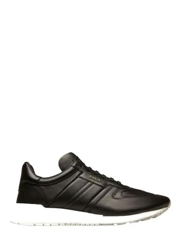 Bally Logo Casual Sports Sneakers - Black
