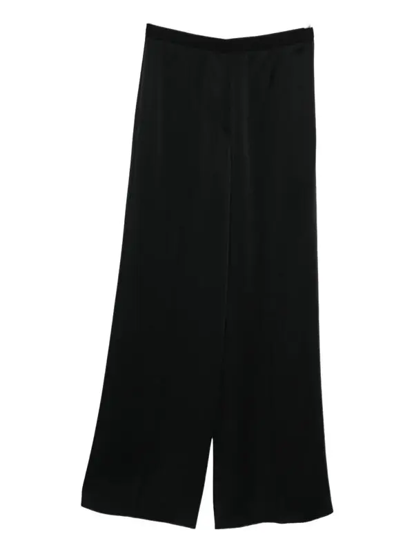 FORTE_FORTE Wide-leg Palazzo Trousers - Black