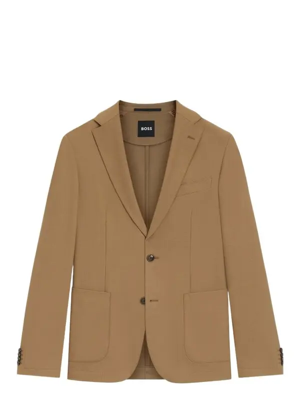 Hugo Boss Single-breasted Jacket - Beige
