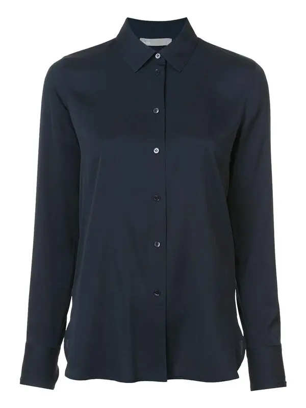 Vince Classic Collar Shirt - Black