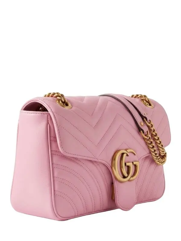 Gucci Gg Marmont Medium Shoulder Bag - Light Pink