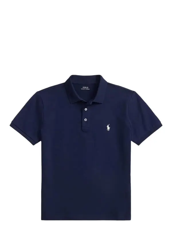 Polo Ralph Lauren Custom Slim Fit Stretched Polo Shirt - Navy