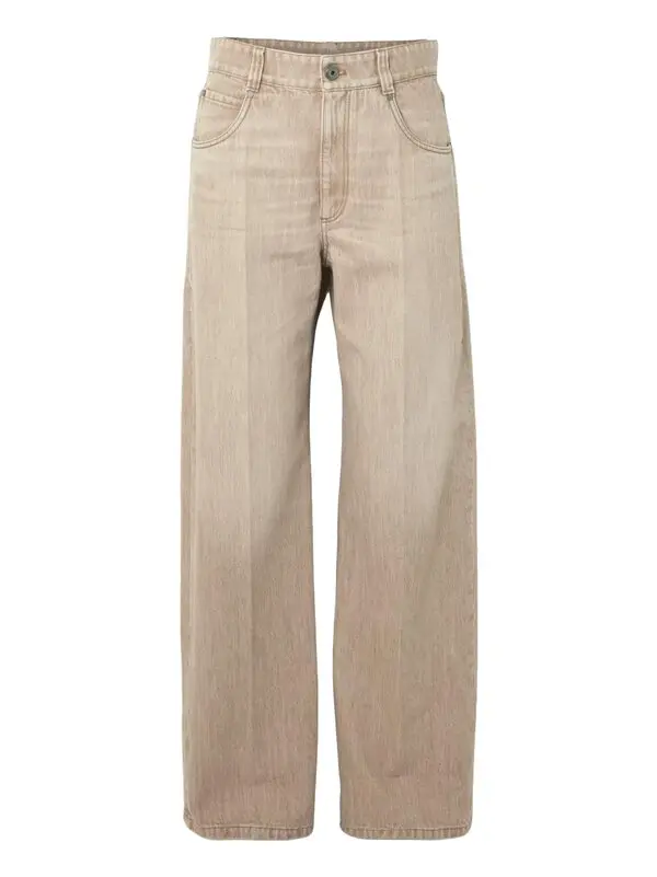Brunello Cucinelli Belt Loop Jeans - Nude