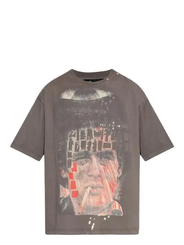 MISBHV X Ray Johnson James Dean T-shirt - Gray