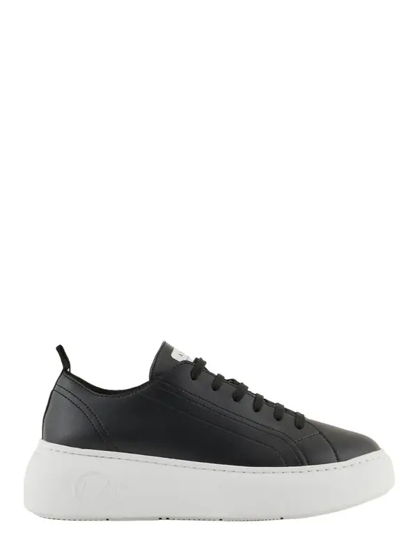 Armani Exchange Chunky Lace-up Trainers - Black