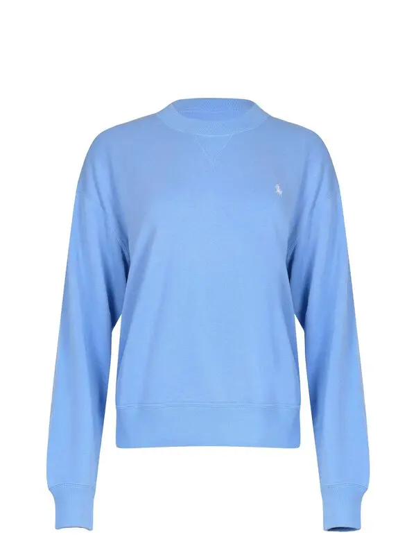 Polo Ralph Lauren Embroidered Logo Crewneck Sweatshirt - Chathamblue