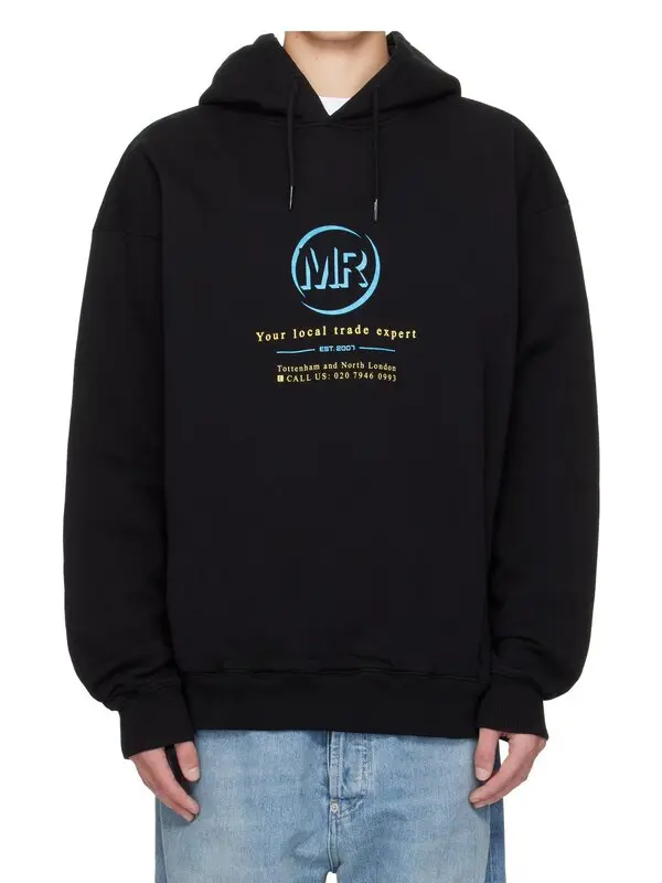 Martine Rose Classic Hoodie - Black