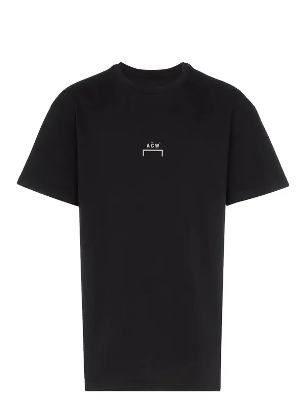 A-COLD-WALL* Logo Printed T-shirt - Black