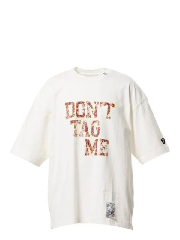 Mihara Yasuhiro Don't Tag Me" Printed T-shirt - White