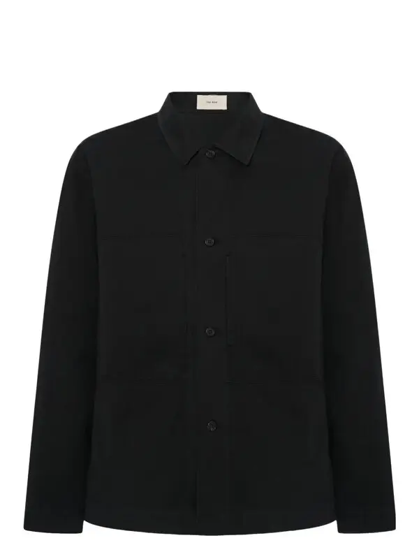 THE ROW Samir Jacket - Black