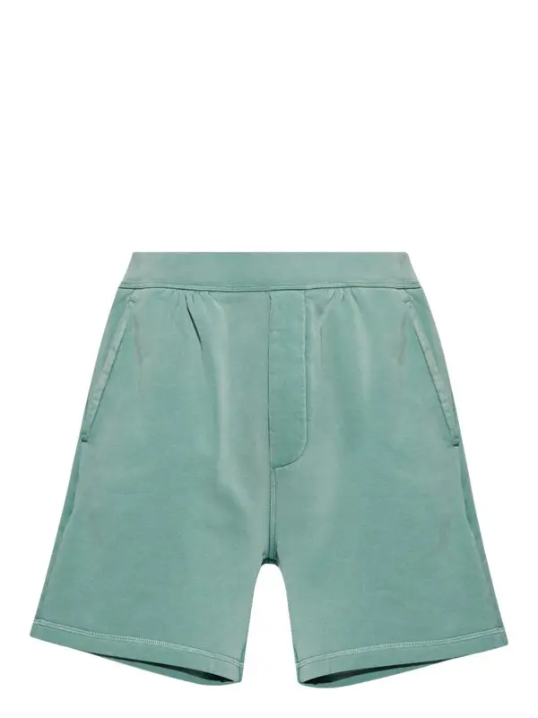 Dsquared2 Embroidered Logo Sweat Shorts - Green