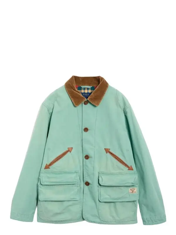Polo Ralph Lauren Utility Field Jacket With Lapel Collar - Green