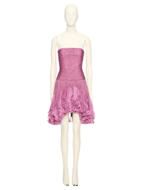 Valentino Garavani Strapless Dress - Rose Pure Dew