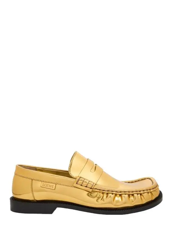 Loewe Campo Loafers - Golden