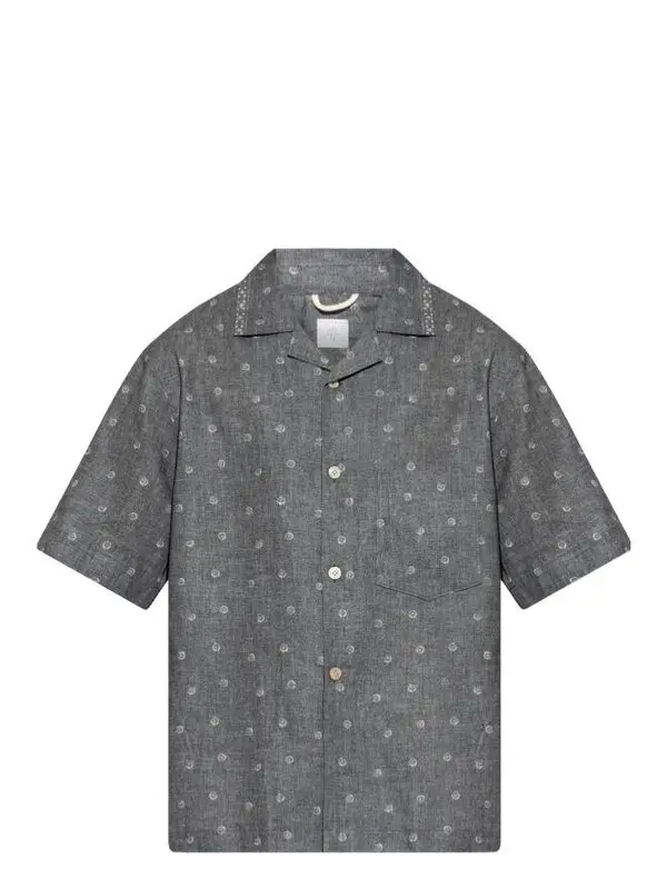Eleventy Short Sleeved Shirt - Grey