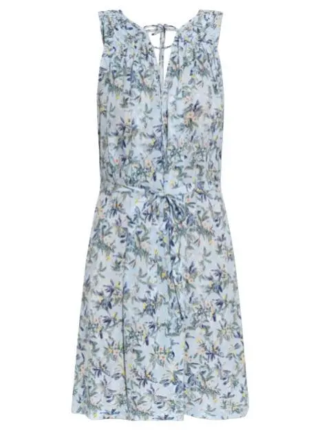 Zadig&Voltaire Sleeveless Graphic Mini Dress - Blue