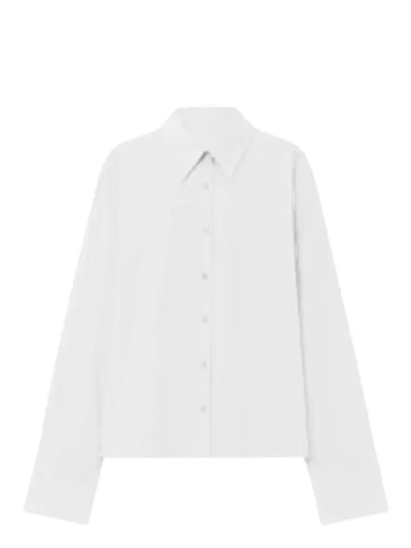 THE FRANKIE SHOP Relaxed Cotton Shirt - White
