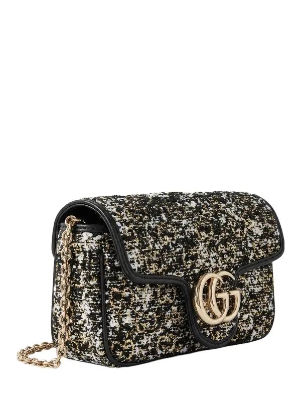 Gucci Gg Marmont Mini Shoulder Bag - Black
