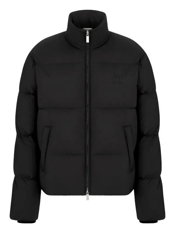 Dior Cd Icon Down Jacket - Black